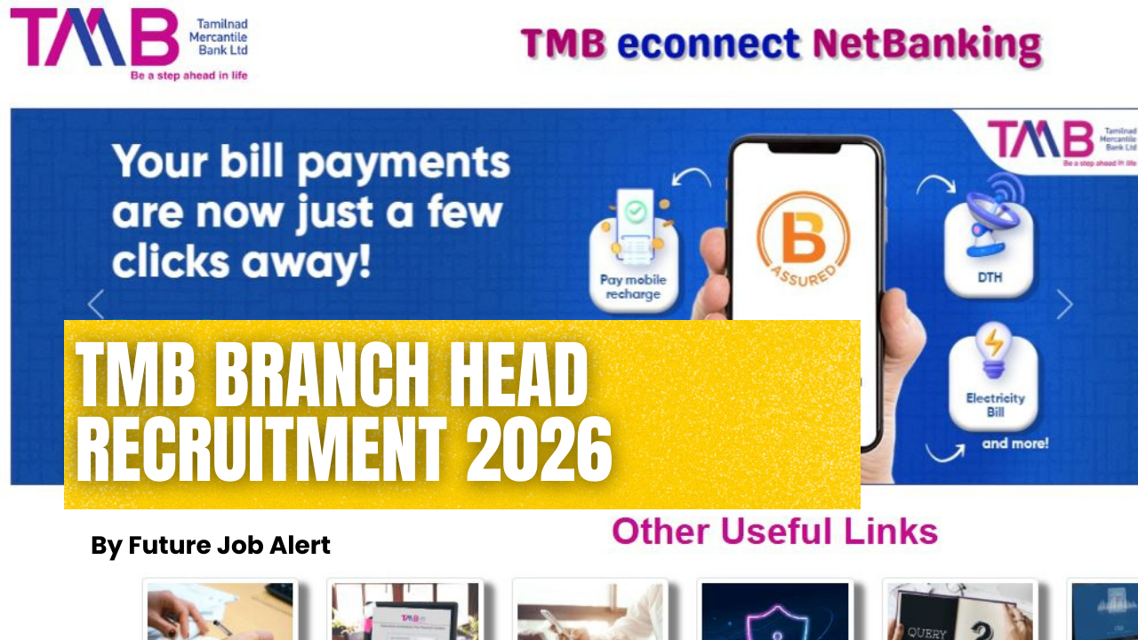 TMB Branch Head Online Form 2026- Last Date - Future Job Alert: Free ...