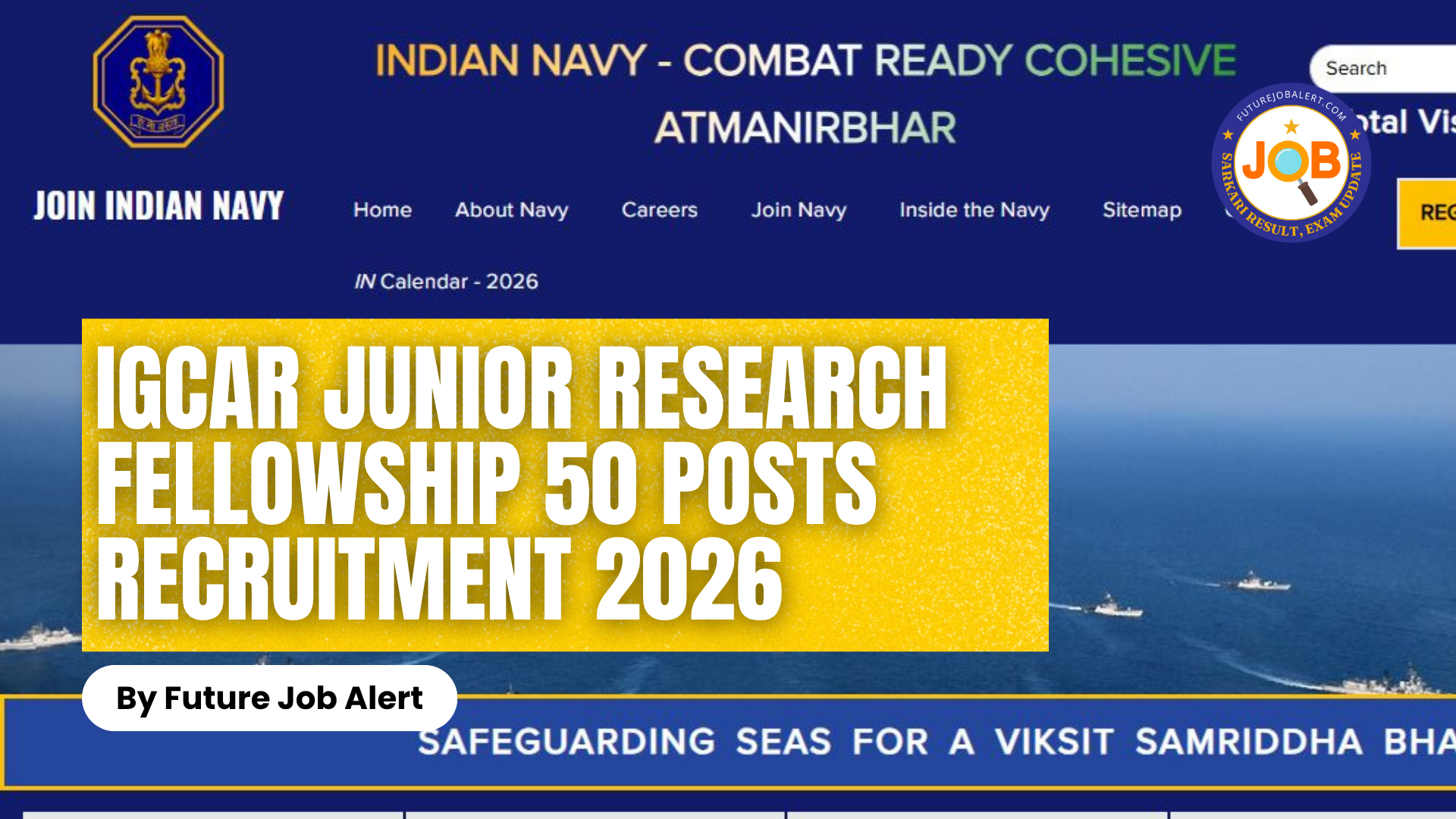 IGCAR JRF Recruitment 2026: Apply Online for 50 Junior Research ...